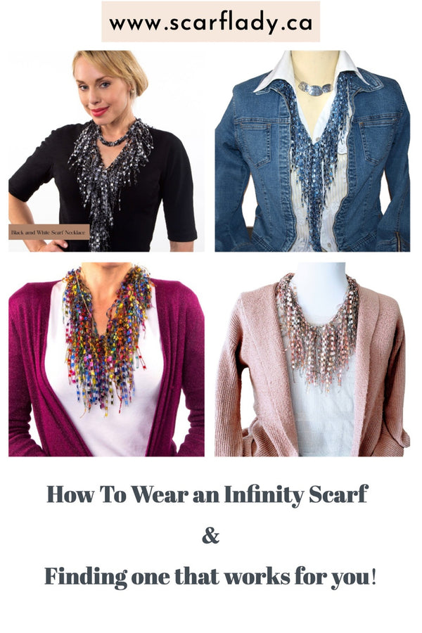 How To Wear an Infinity Scarf - And finding one that works for you ...
